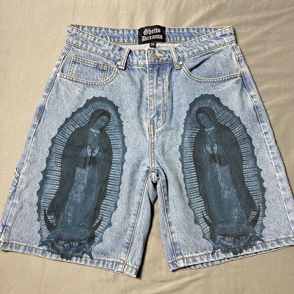 Ghetto Dreams | Shorts | Ghetto Dreams Shorts Men 28 Lady Guadalupe ...